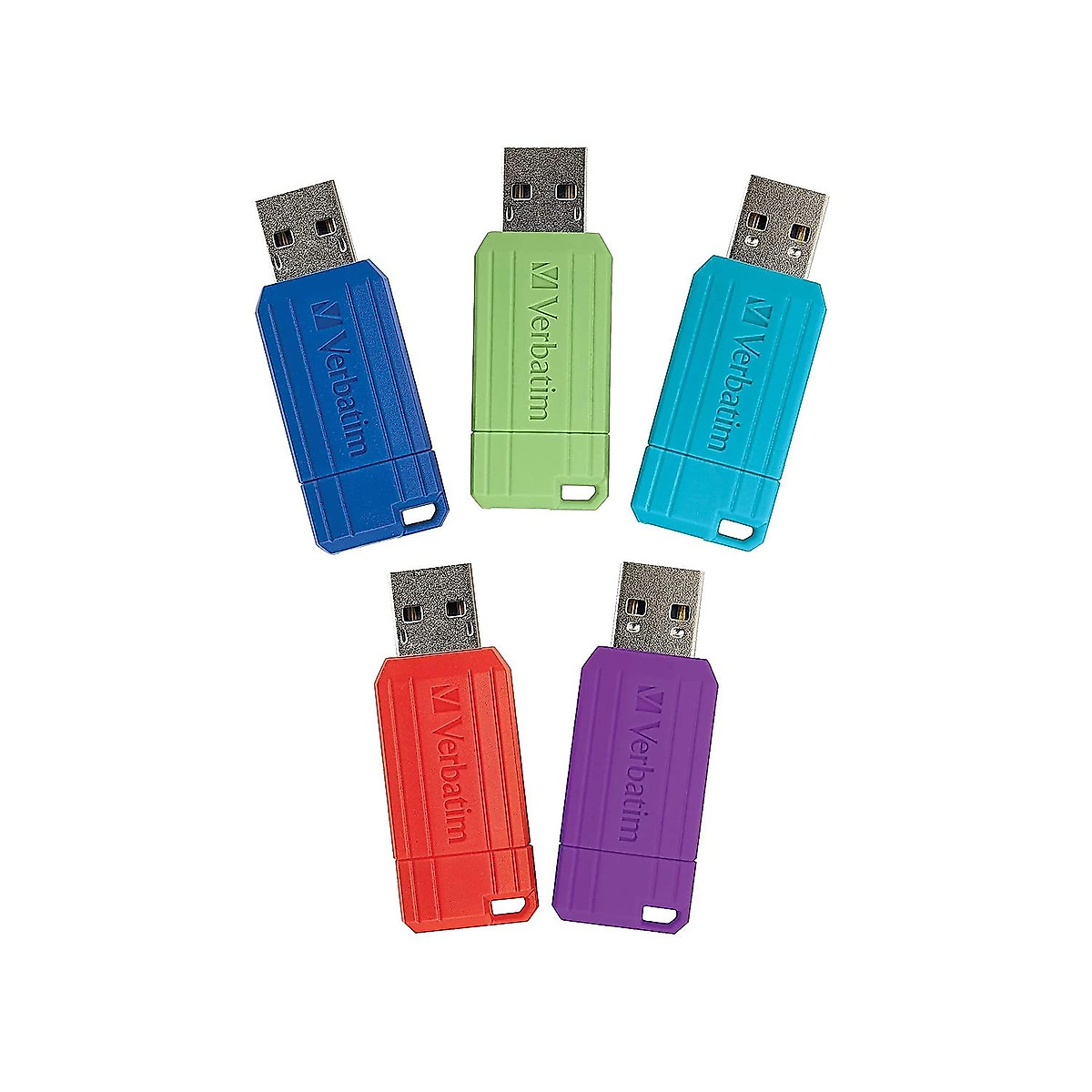 Verbatim 1913050 Verbatim PinStripe 8GB USB 2.0 Flash Drive