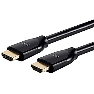 Monoprice High Speed HDMI Cable - 3 Feet - Black (3 Pack) Certified Premium, 4K@60Hz, HDR, 18Gbps, 28AWG, YUV 4:4:4