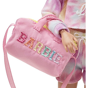 Barbie Signature Stoney Clover Lane Doll Wearing Tie-Dye Loungewear & Duffle Bag