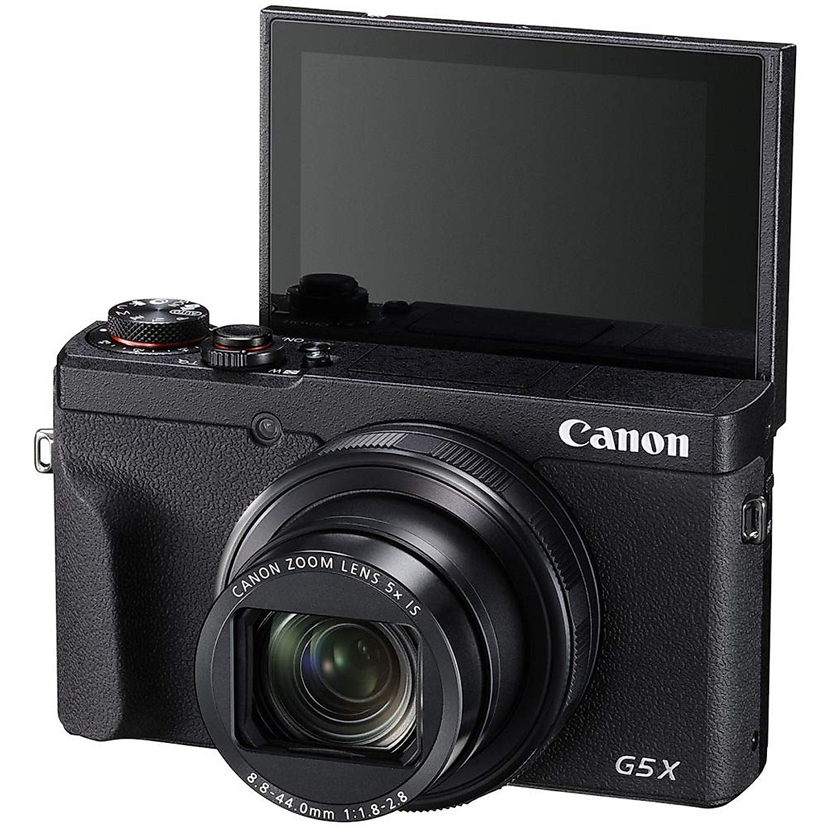 Canon PowerShot G5 X Mark II Digital Camera (3070C001) + 64GB Memory Card + 2 x NB13L Battery + Corel Photo Software + Charger + Card Reader + LED Light + Soft Bag + More (Renewed)