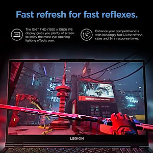 Lenovo 2023 Legion 5 15.6" 120Hz IPS FHD Gaming Laptop, AMD Ryzen 5 5600H 6-Core, GeForce RTX 3050 Ti, 16GB RAM, 1TB NVMe SSD, Backlit Keyboard, Ethernet, WiFi 6, Win11