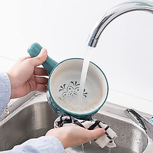 Original Heart Soup Bowls Ceramic Onion Soup Crocks, 17 Ounce Soup Bowls With Handles, Soup Crocks, Soup Bowls Oven Safe, Stackable, Nonstick, 4pcs, for kitchen