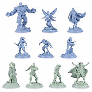 Spin Master Games, Marvel Zombies: Heroes’ Resistance, A Zombicide Game, Collectible Marvel Figurines, for Fans of Marvel Rivals & Action Movie Toys, 1-4 Players, for Adults & Teens Ages 14 & Up