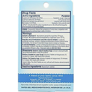 Hyland's, Baby Tiny Cold, 125 Tablets