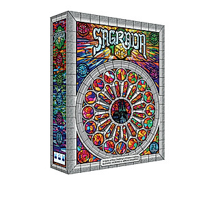 Sagrada Board Game | Family Game for Kids and Adults | Dice Drafting and Placement Strategy Game | Ages 10+ | 1 to 4 Players | by Floodgate Games
