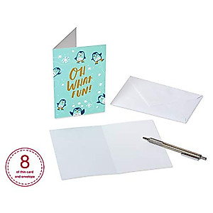 American Greetings Holiday Cards with Envelopes for Christmas, New Years and More, Cute Animals (48-Count)
