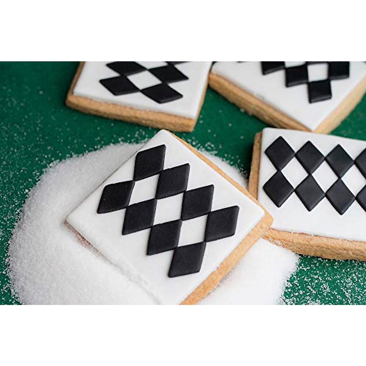 Fox Run, 1 x 2.75 x 2.75 inches, Square Cookie Cutter Set