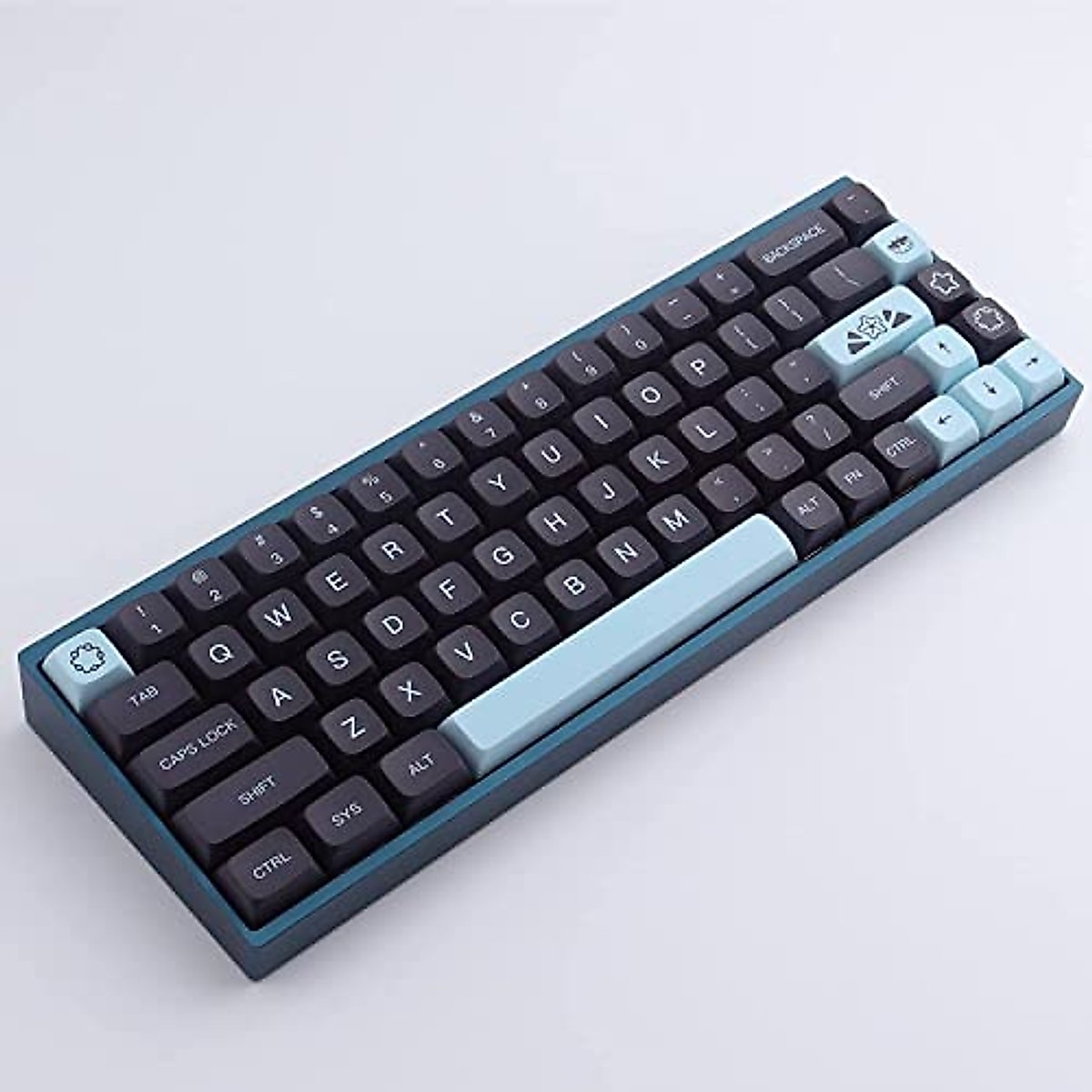 JOMKIZ Gaming Keycaps,132 Keys PBT Keycaps Set Comet XDA Profile Dye Sublimation Customized Keycap ANSI Layout Keycaps Compatible with Cherry MX Switches Mechanical Keyboards