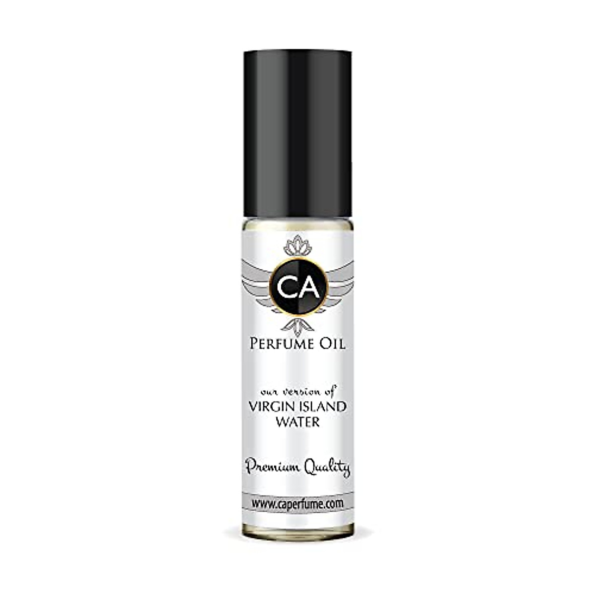 CA Perfume Club Impression of Crd Virgin Island Water For Women & Men Replica Fragrance Body Oil Dupes Alcohol-Free Essential Aromatherapy Sample Travel Size Long Lasting Attar Roll-On 0.3 Fl Oz/10ml
