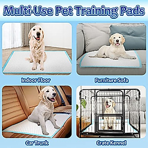 Dogcator Dog Pads Extra Large, Puppy Pads XLarge 28"x34" for Pet Training, Thicken Pee Pads for Dogs, 30 Pack Super Absorbent Dog Pee Pads