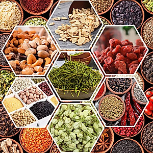 VASANA 2PCS Glass Food Storage Containers 300ml/10oz Kitchen Storage Containers With Cork Lids Empty Clear Glass Bottles for Coffee Bean Dry Goods Tea Storage