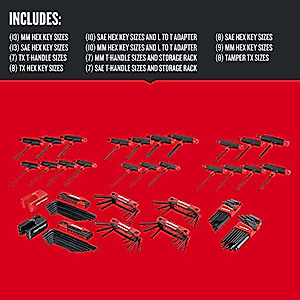 Craftsman 100PC Hex Key Master Set (CMHT26300)