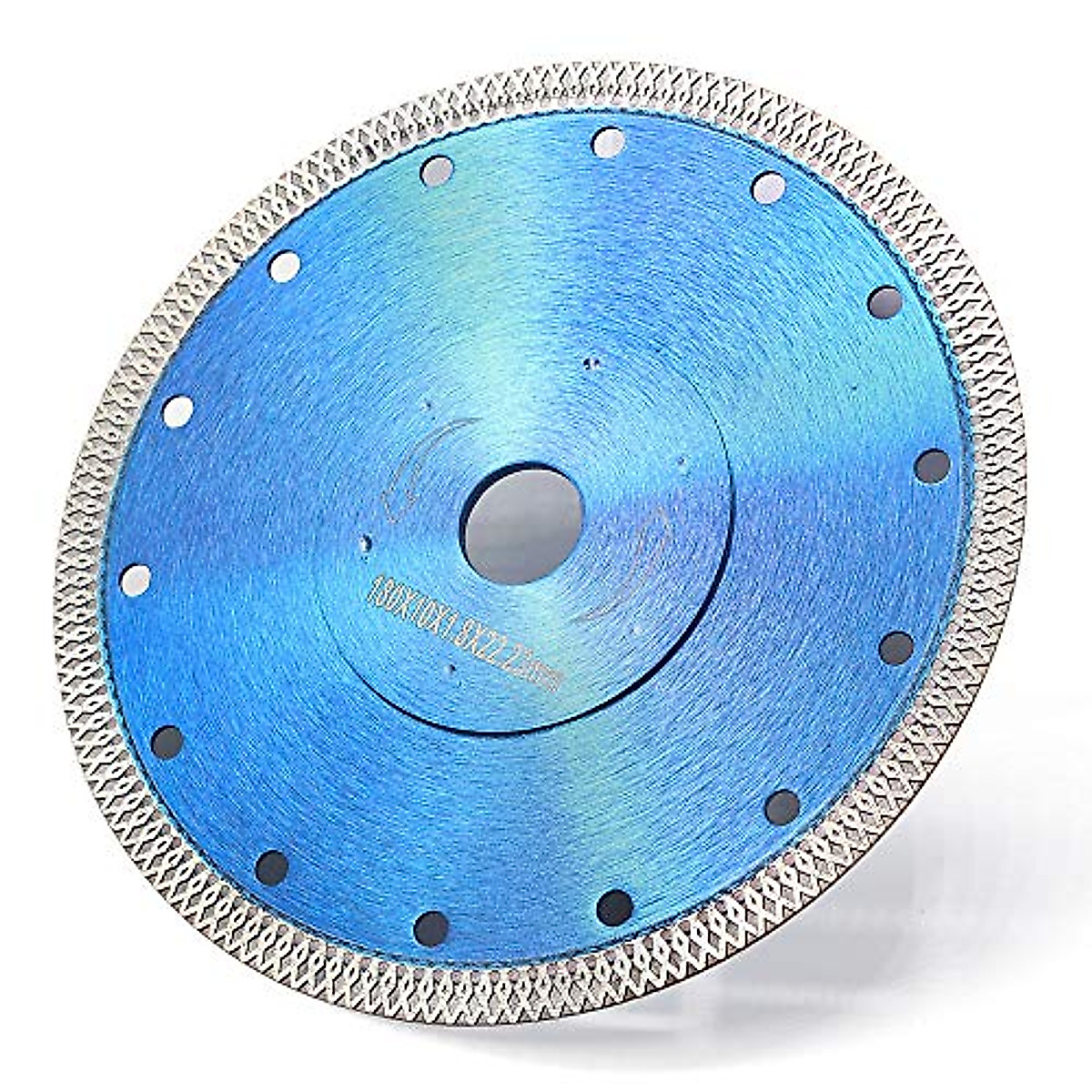 Super Thin Diamond Tile Blade Porcelain Saw Blade for Cutting Porcelain Tile Granite Marbles (7")