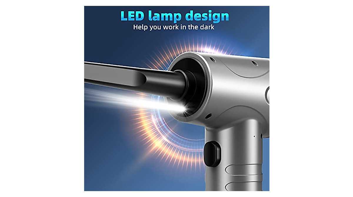 High-Power Cordless Air Duster & Vacuum Cleaner