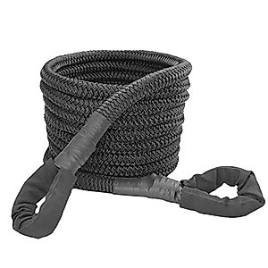 Valens Rigging 1" x 30 ft Heavy Duty Kinetic Recovery Tow Rope for Trucks, SUVs, Cars, Jeeps, Offroad Vehicles, ATVs, UTV, Snowmobiles and Tractors