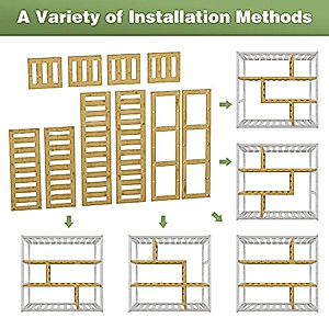 Epesoware Bathroom Bamboo Organizer 3 Tier Multifunctional Storage Rack Adjustable Wall Mounted Shelf Free Standing Plant Stands,Floating Shelves Over Toilet