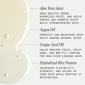 Firsthand Supply Hydrating Hair Shampoo - Clean & Non-toxic Hair Care Ingredients - Softness, Shine, and Moisture - No Parabens or Sulfates - 10.1oz (300ml)