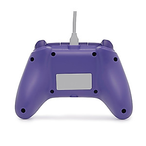 PowerA Wired Controller for Xbox Series X|S - Violet, gamepad, video game/gaming controller, works with Xbox One, Officially Licensed