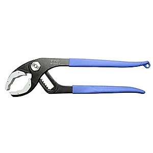 Tsunoda WP-300SC-S, Water Pump PLA-iers, Soft Resin Jaw Water Pump Pliers w/built-in-spring, 12-inch