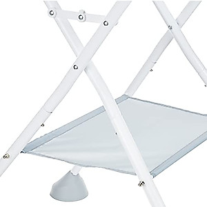 BÉABA, Baby Bath and Changing Table Stand, Camele'O Compatible, Foldable, Can be dismantled - Light Mist