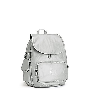Kipling Women's City Pack Small Backpack, Lightweight Versatile Daypack, School Bag, Bright Metallic, One Size
