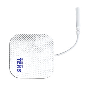 TENS Electrodes, Value Wired Replacement Pads for TENS Units, 40 TENS Unit Electrodes (2in x 2in, 40 Pack) Discount TENS Brand
