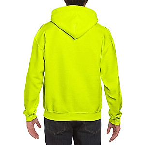 Heavy Blend 8 oz. 50/50 Hood (G185) Safety Green, XL