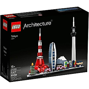LEGO Architecture Skylines: Tokyo 21051 Building Kit, Collectible Architecture Building Set for Adults (547 Pieces)