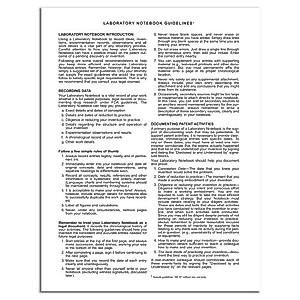 BookFactory Chemistry Lab Notebook - (8.5" X 11") - Scientific Grid Pages, Durable Translucent Cover, Wire-O - Page Size: 8" x 11" (21.6cm x 27.9cm)