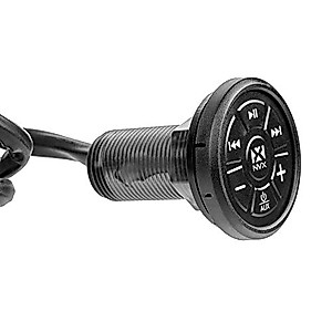 NVX XUBT4 Universal Marine Grade Bluetooth 4.0 Audio Receiver & Controller for Boats/Cars/ATV
