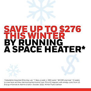Honeywell HHF360V 360 Degree Surround Fan Forced Heater with Surround Heat Output Charcoal Grey Energy Efficient Portable Heater with Adjustable Thermostat & 2 Heat Settings, Small
