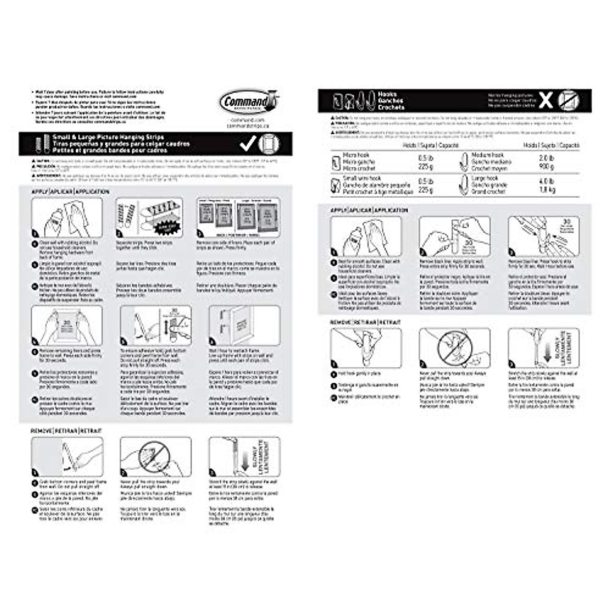 Command Variety Pack, Picture Hanging Strips, Wire Hooks and Wall Hooks, Damage Free Hanging Clear Variety Pack for Up to 19 Items, 1 Kit