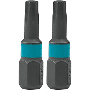 Makita A-96562 Impactx T20 Torx 1″ Insert Bit, 2 Pack