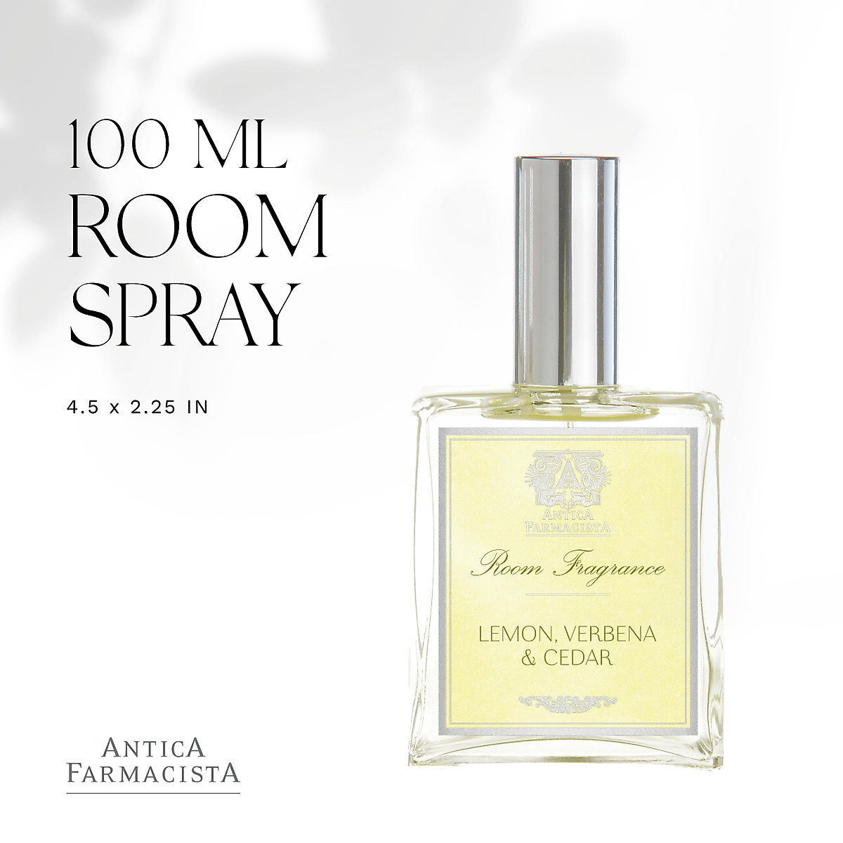 Antica Farmacista Room Spray, Lemon, Verbena and Cedar 3.4 Fl Oz