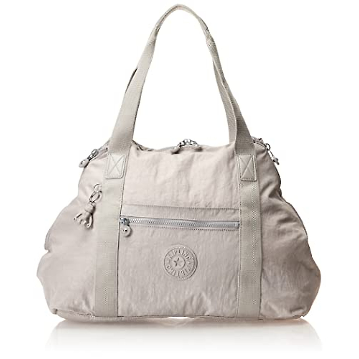 Kipling womens Art M tote bag, Grey Gris, Large US