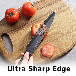 PAUDIN Kitchen Knife, 8 Inch Ultra Sharp Knife, German Stainless Steel Knife, Ergonomic Handle with Gift Box (8 Inch Chef Knife)