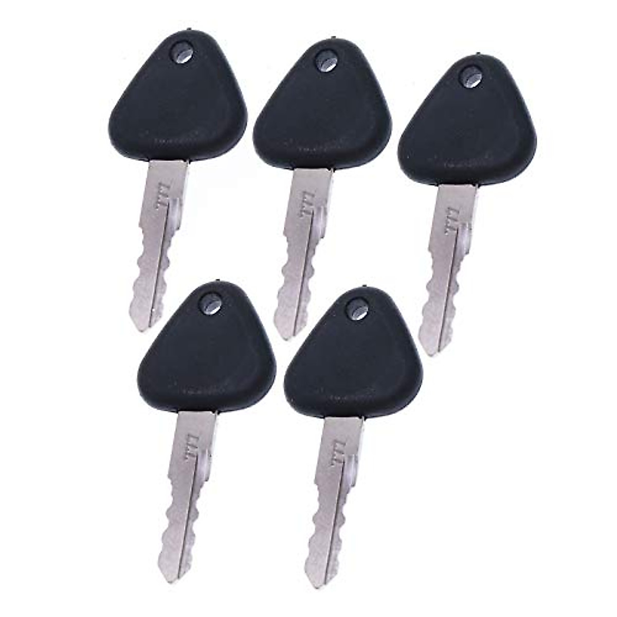 5PCS 777 Key for Volvo Excavator Grader Dozer Dumper Heavy Equipment Clark Samsung Excavator