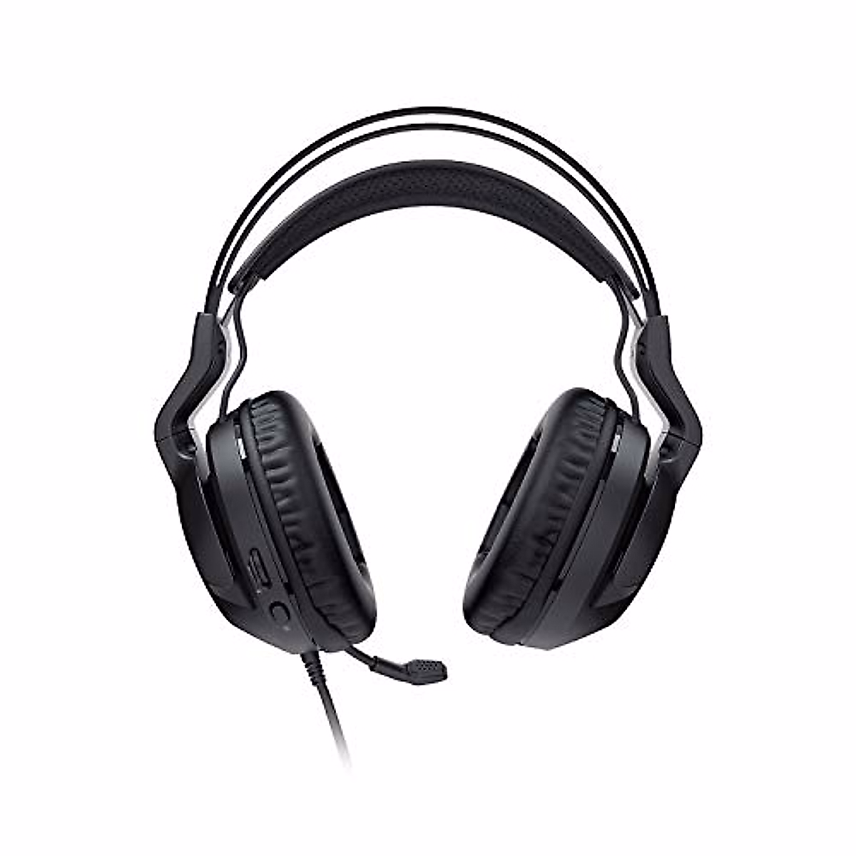 ROCCAT Elo X Stereo PC Gaming Headset, Wired Cross-Platform Headphones for Mac, Xbox Series X|S, Xbox One, PlayStation, and Mobile, Detachable Noise Cancelling Microphone, Lightweight, Black