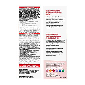 Clairol Color Crave Semi-Permanent Hair Dye, Candy Apple Hair Color, 1 Count