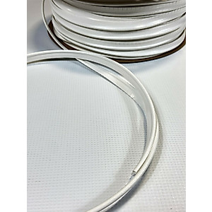 USA Fabric Store Vinyl Welt Cord Piping White 10 Yards Marine Automotive Fabric Boat Upholstery