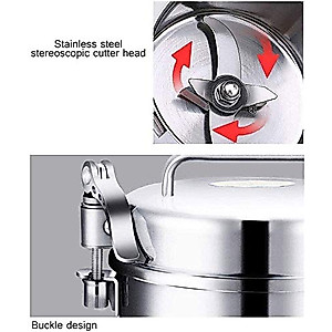 Grain Mills Electric Grain Grinder Mill Herb Spice Grinder Powder Machine Stainless Steel Pulverizer Dried Materials Grinding Machine for Cereal Grains Spices Herbs