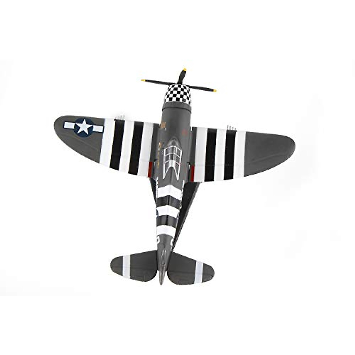 Daron Postage Stamp P-47 Thunderbolt Snafu 1/100 PS5359-3,Black