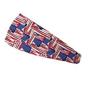 Bondi Band Old Glory Moisture Wicking 4" Headband