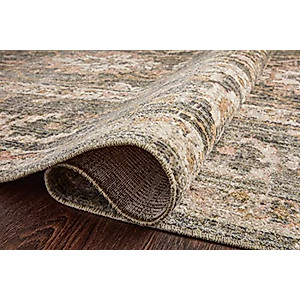 Loloi Chris Loves Julia x Rosemarie Collection ROE-01 Area Rug 7'-10" x 10' Sage/Blush Rectangular