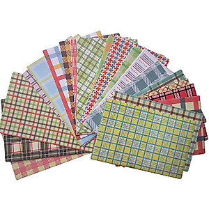 DFYOUHOME 100 Sheets Photo Instant Films Sticker for Fujifilm Instax Mini 9/8/ 7s/ 70/26/ 50s/ 90 Camera, Fabric Pattern Paper Border Family Friend Wedding Party with Photo Corner Stickers