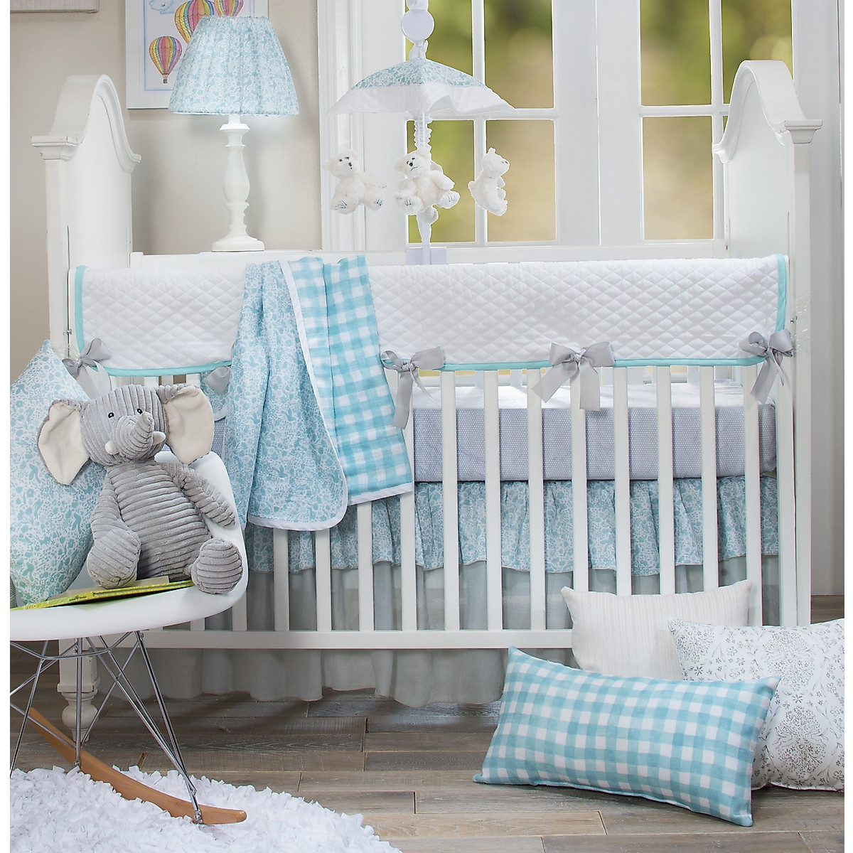 Glenna Jean Cottage Collection Willow Mobile Arm Cover, White