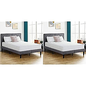 Olee Sleep 10 inch Omega Hybrid Gel Infused Memory Foam and Pocket Spring Mattress (Twin) & 10 inch Omega Hybrid Gel Infused Memory Foam and Pocket Spring Mattress (Queen)
