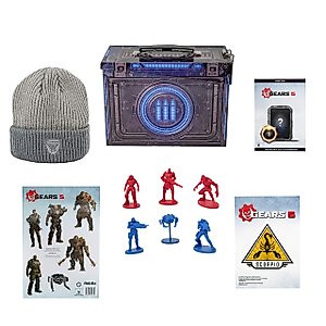 Toynk Gears of War 5 Collector's Looksee Bundle with Exclusive Ammo Tin Packaging and DLC