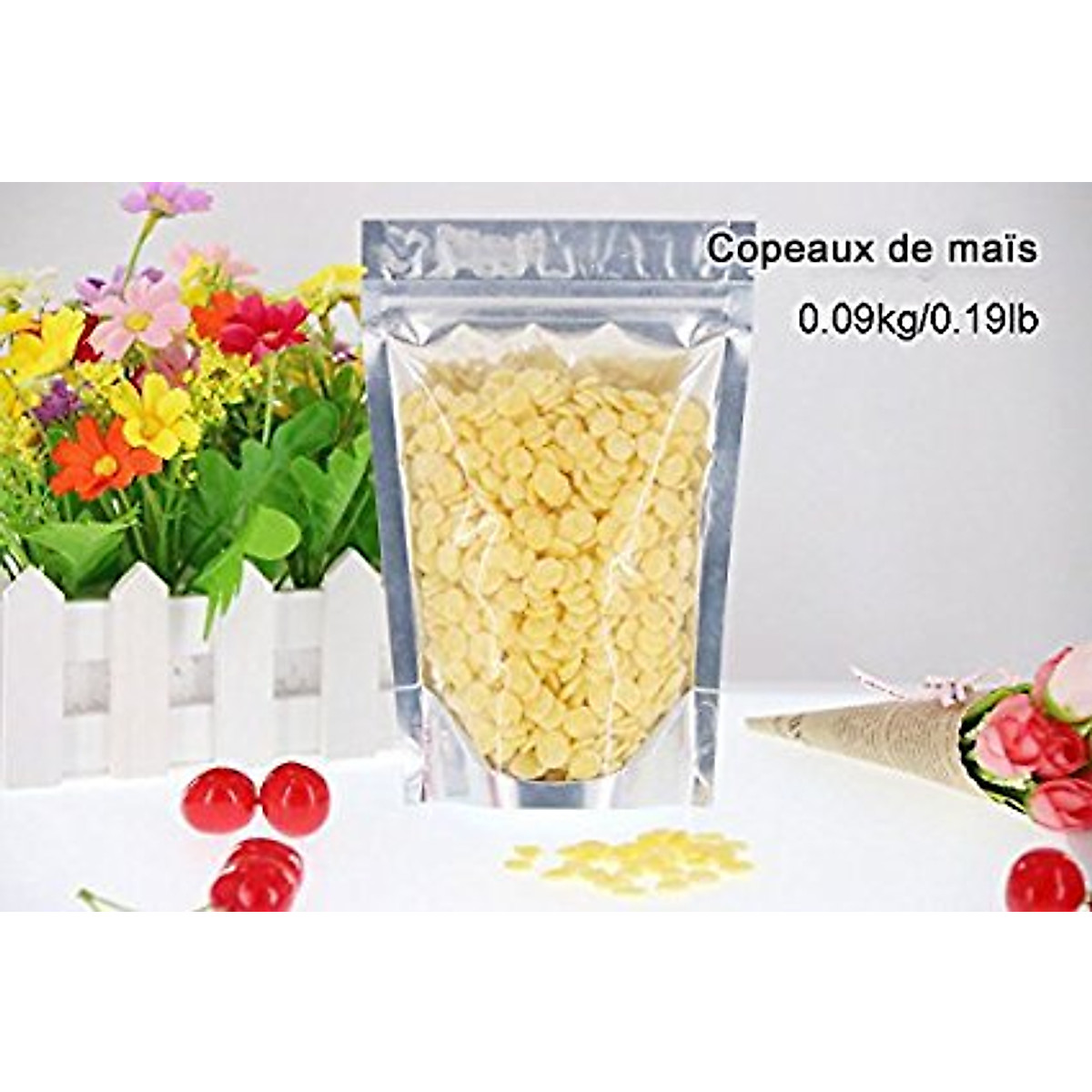 SumDirect Reusable Aluminium Foil Zip Lock Stand Up Food Pouches Bags with Notch for Food Storage 5.1x 7.8 Inches, 11.5oz, Pack of 50