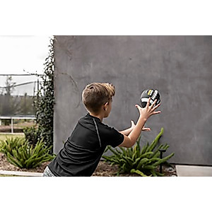 SKLZ Pass-N-Catch Solo Practice Football Black